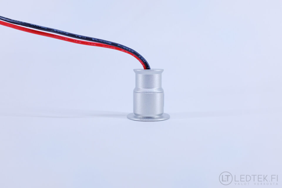 CRI80 LED-spotti 1W 4K himmennettävä 12V IP65 30° - Ledtek